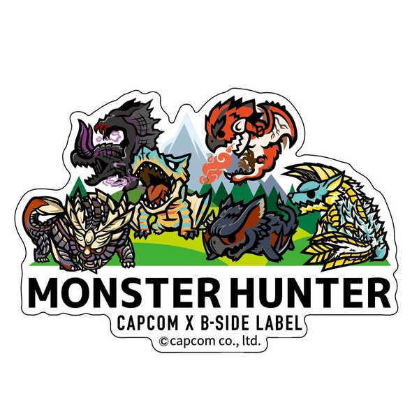 モンスターハンター CAPCOM×B-SIDE LABEL ステッカー CAPCOM40th :99529534:O-TRAP Yahoo!ショップ - 通販 - Yahoo!ショッピング
