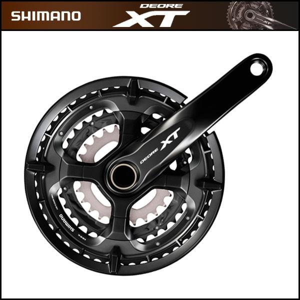 シマノ SHIMANO New Deore XT クランクセット（トリプル） 10スピード 48x36x26T(BB別売)(シマノ ...