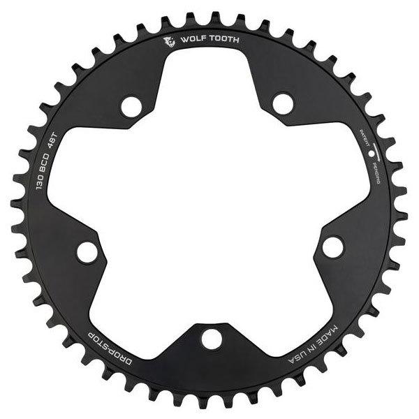 WOLF TOOTH ウルフトゥース 130 BCD 5 Bolt Chainring 48T/50T/52T compatible with ...