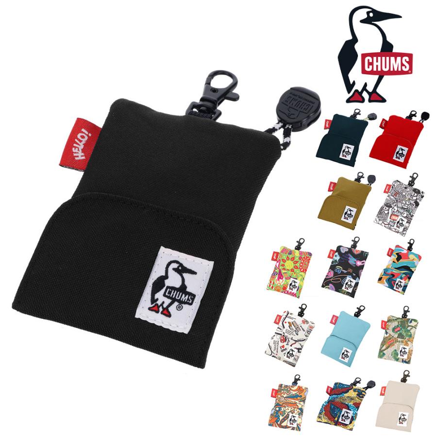 CHUMS チャムス 財布 ポーチ ケース キーケース コインケース 小銭入れ 鍵入れ リール付き リサイクル リトラクターキーホルダー CH60-3587 ネコポス可能 : アウトドアゾーン ...