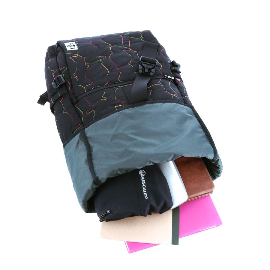 CHUMS 最大P+16% チャムス リュック リュックサック バッグ ch60-3638 ブービーステッチロールトップバックパック メンズ ...