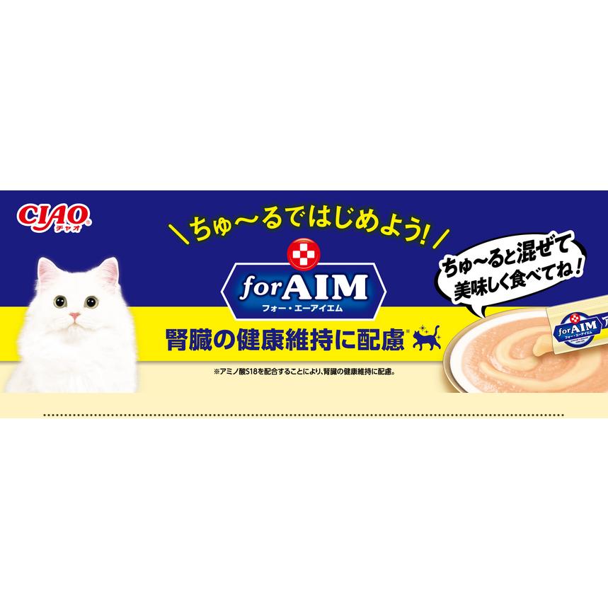 CIAO（いなばペットフード） いなばペットフード CIAO（チャオ）for AIM ちゅ〜るタイプ アミノ酸S18 14g×4本 : わーるどぽけっと - 通販 - Yahoo!ショッピング