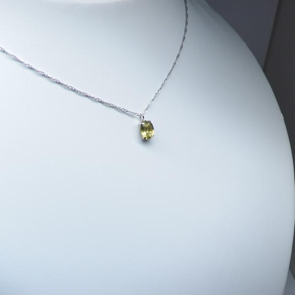 【送料無料】プラチナ製スフェーンネックレス0.79ct 4317 : OASIS夢ジュエリー - 通販 - Yahoo!ショッピング