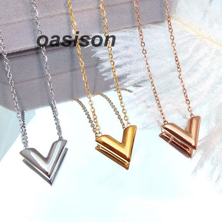 ネックレス レディース 18KGP V字 V型 ステンレス おしゃれ 彼女 プレゼント 激安アクセサリー : Oasis On - 通販 - Yahoo!ショッピング