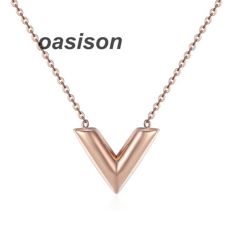 ネックレス レディース 18KGP V字 V型 ステンレス おしゃれ 彼女 プレゼント 激安アクセサリー : Oasis On - 通販 - Yahoo!ショッピング