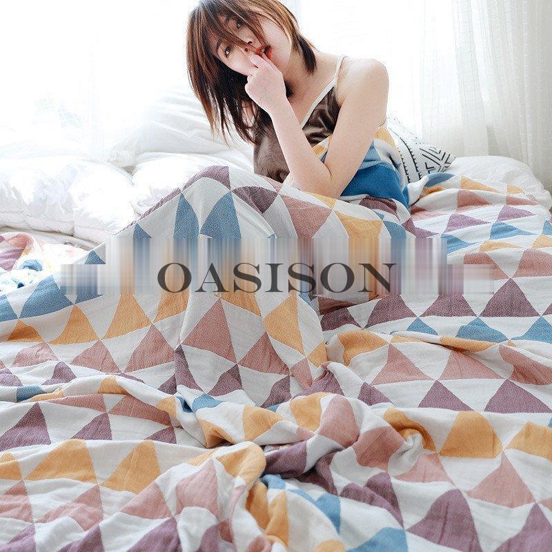 タオルケット ギフト ブランケット 毛布 シングル 柔らかい 通気性 シンプル 冷房対応 防寒 夏布団 掛け布団 丸洗いOK おしゃれ : Oasis On - 通販 - Yahoo!ショッピング