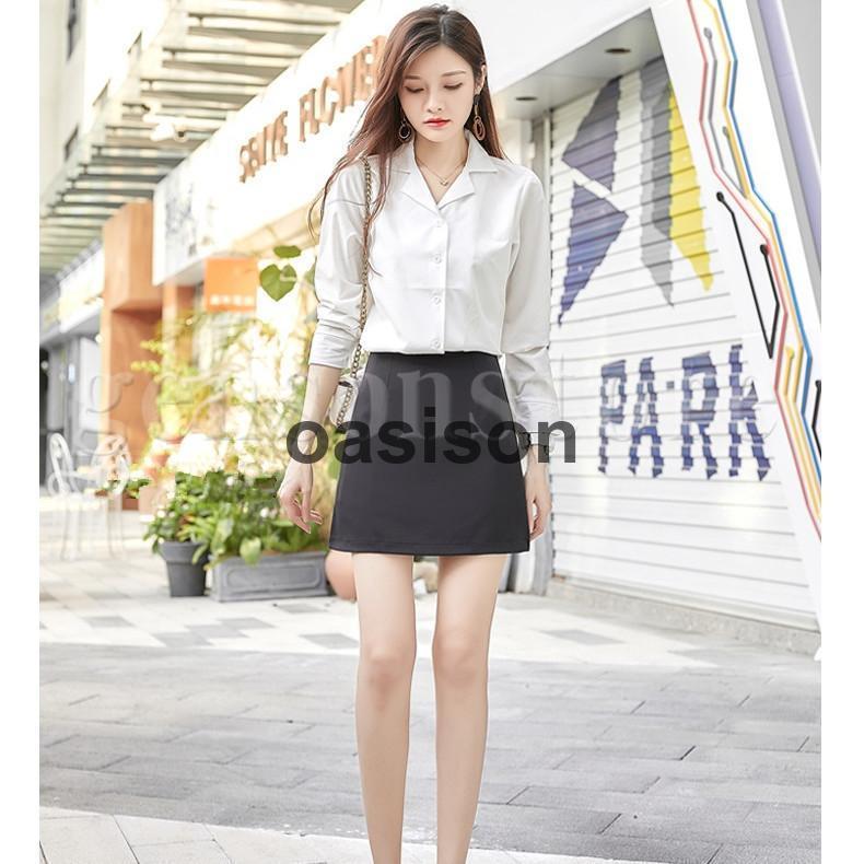 スカート レディース ミニ Aラインスカート ミニスカート ボトムス 春夏 膝上 スーツスカート リクルート フォーマル ビジネス ハイウエスト 通勤 OL : Oasis On - 通販 ...