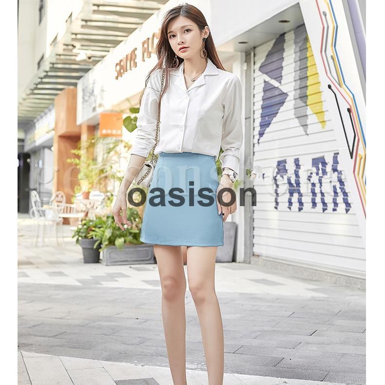 スカート レディース ミニ Aラインスカート ミニスカート ボトムス 春夏 膝上 スーツスカート リクルート フォーマル ビジネス ハイウエスト 通勤 OL : Oasis On - 通販 ...