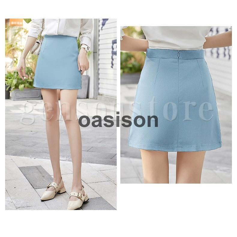 スカート レディース ミニ Aラインスカート ミニスカート ボトムス 春夏 膝上 スーツスカート リクルート フォーマル ビジネス ハイウエスト 通勤 OL : Oasis On - 通販 ...
