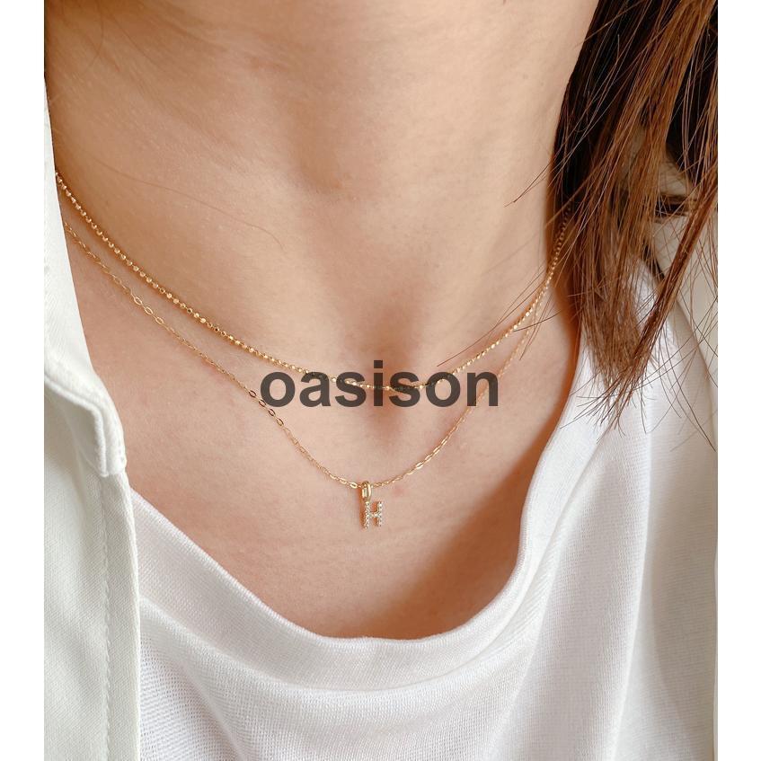 Mini型 ペンダントトップ 14金 K14 イニシャル モチーフ チャーム ペンダントヘッド CZダイヤ ネックレス ピアス ブレスレット用 : Oasis On - 通販 - Yahoo ...