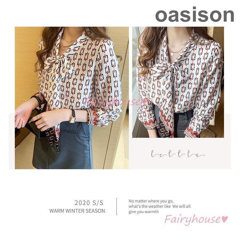 ブラウス レディース きれいめ 40代 春夏秋新作 オシャレブラウス シルク風 プリントシャツ リボンネック 長袖トップス 大人 通勤OL ゆったり シャツ30代 50代 : y0922 ...