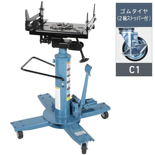 ミッションリフト ML-800N-C1 長崎ジャッキ ゴムタイヤ(2輪ストッパー付)【受注生産品・個人宅配送不可】 : オアシスプラス - 通販 - Yahoo!ショッピング
