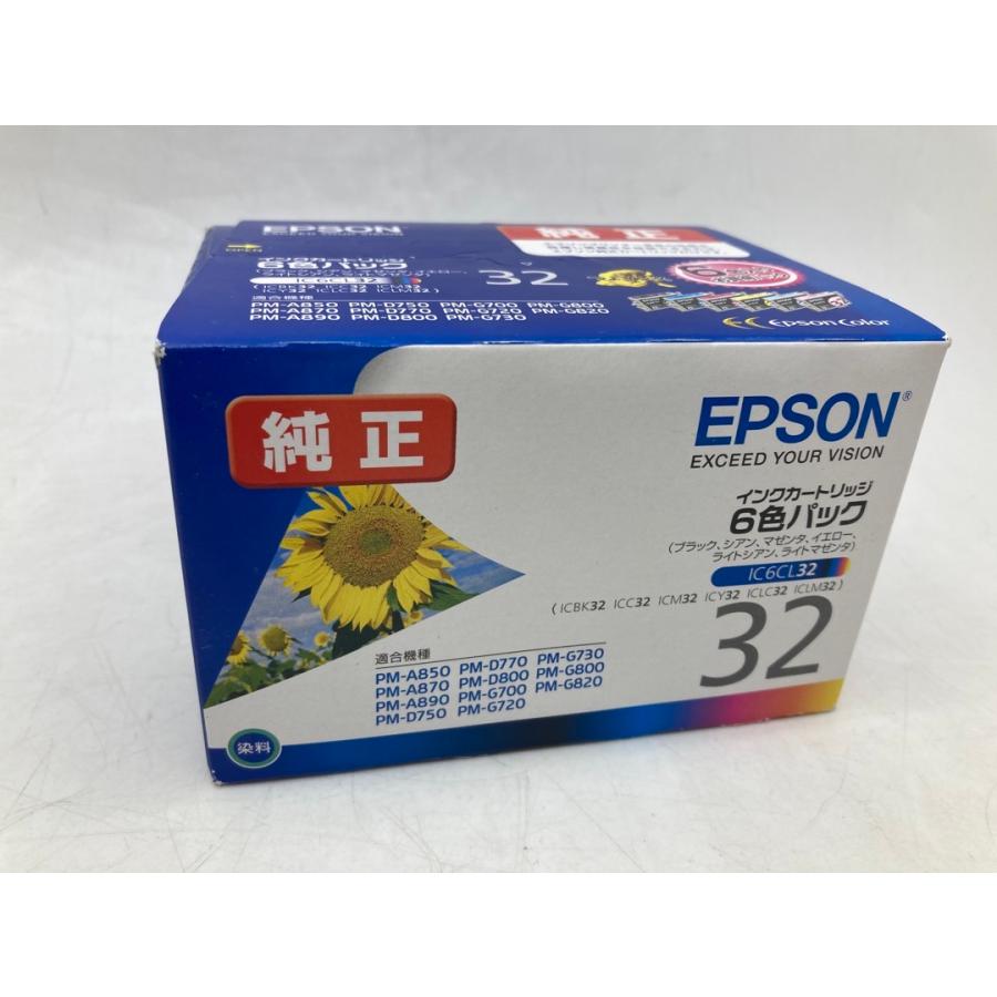 エプソン EPSON IC6CL32 6色マルチパック 純正インクカートリッジ アウトレット 期限切れ 未使用 未開封 : OAステーション ヤフー店 - 通販 - Yahoo!ショッピング