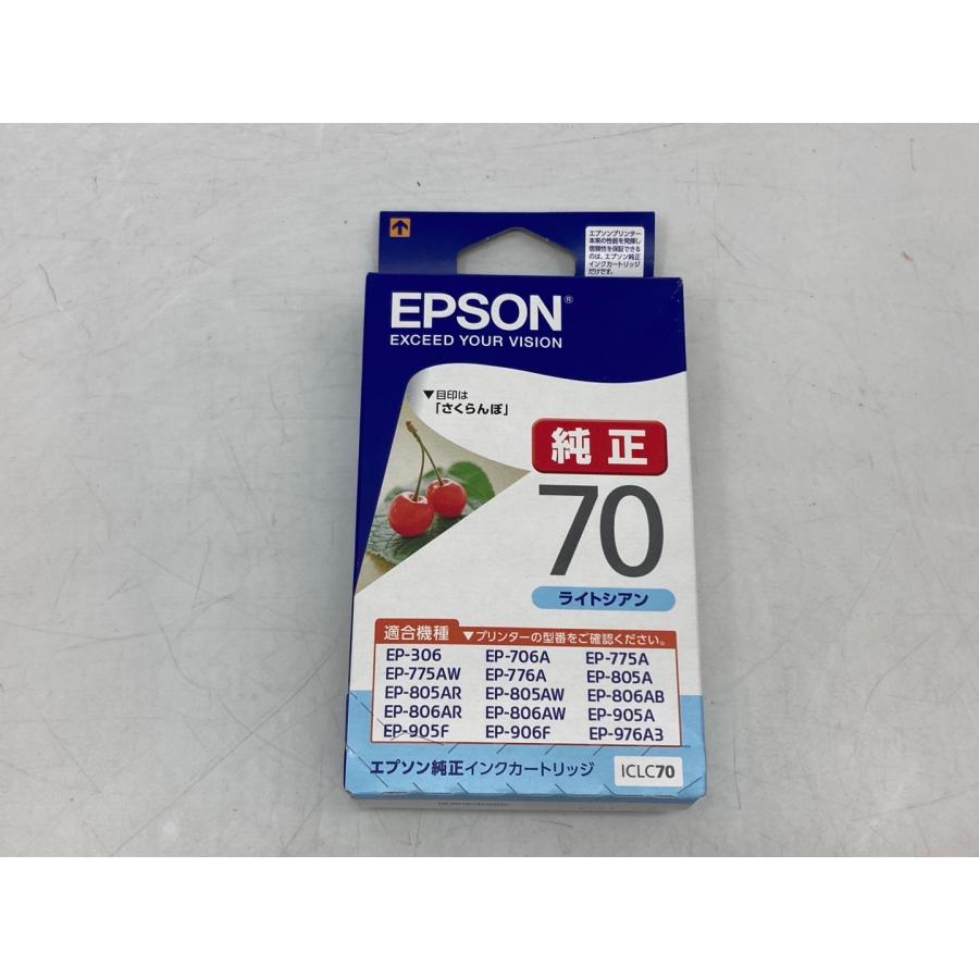 エプソン EPSON ICLC70 ライトシアン 純正インクカートリッジ アウトレット 期限切れ 未使用 未開封 : OAステーション ヤフー店 - 通販 - Yahoo!ショッピング