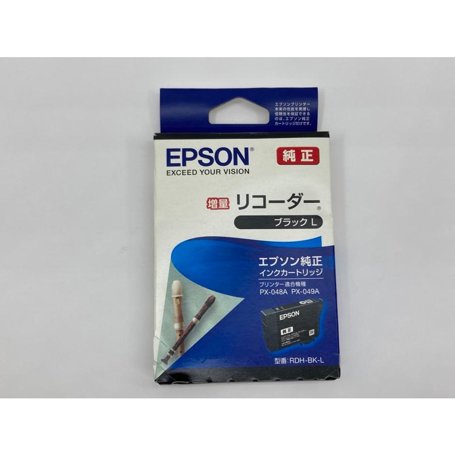 エプソン EPSON RDH-BK-L 増量 リコーダー ブラック 黒 純正インクカートリッジ アウトレット 期限切れ 未使用 未開封 : OAステーション ヤフー店 - 通販 - Yahoo ...