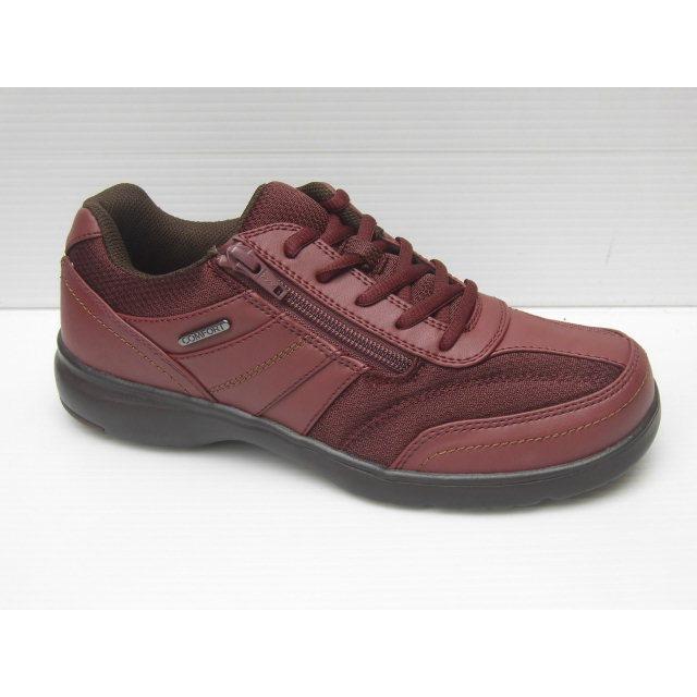 広島化成 ツバメ コンフォートウォーカー C0371 ファスナー付 軽量 幅広 4E (旧ダンロップ ) 婦人 レディース スニーカー ...