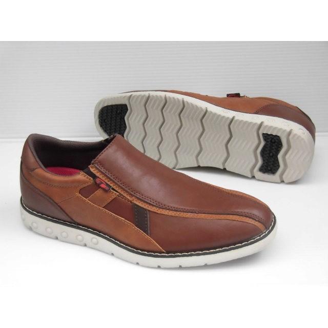 renoma 超軽量 衝撃吸収クッションソール TOPRIGER トップリガー TR842 ブラック ブラウン メンズ スリッポン ビジネス ...