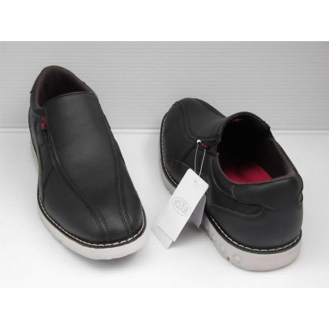 renoma 超軽量 衝撃吸収クッションソール TOPRIGER トップリガー TR842 ブラック ブラウン メンズ スリッポン ビジネス ...