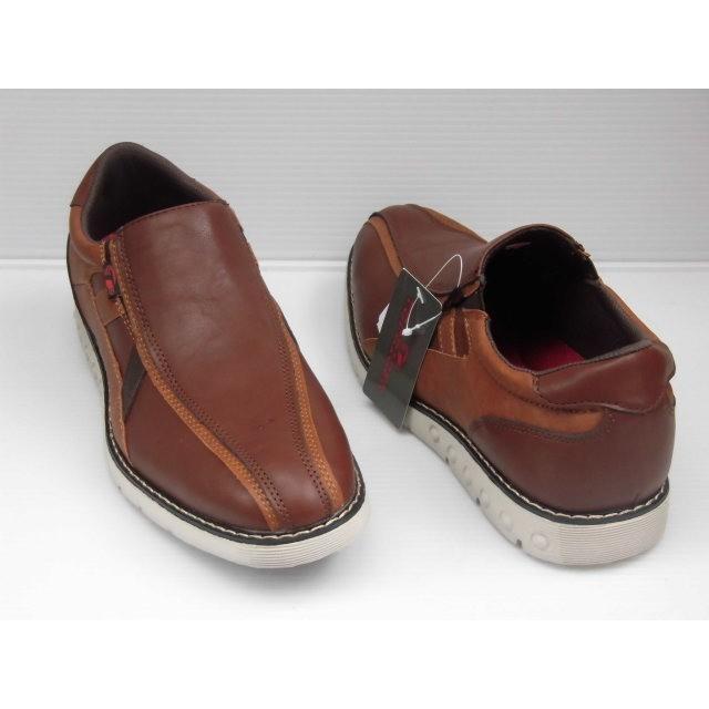 renoma 超軽量 衝撃吸収クッションソール TOPRIGER トップリガー TR842 ブラック ブラウン メンズ スリッポン ビジネス ...