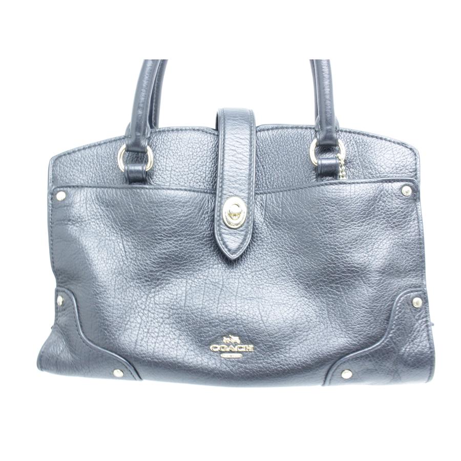 COACH（コーチ） 中古 良品 2WAY ハンド / ショルダー バッグ ブラック レザー 37779 : オバタ質店オンラインストアYS店 ...