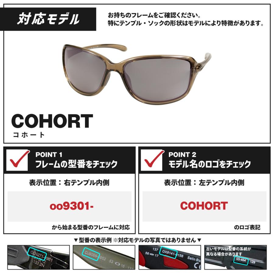 OAKLEY オークリー サングラス 交換レンズ コホート 偏光 COHORT ZERO TECH BASE製 互換レンズ : OBLIGE オブリージュ - 通販 - Yahoo!ショッピング