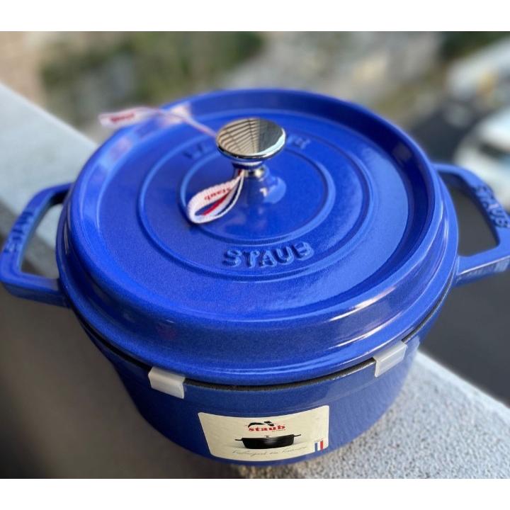 Staub 【新品】staub ストウブ 「 ピコ ココット ラウンド ブルーベリー 22cm 」 両手 鋳物 ホーロー 鍋 IH対応 在庫限り : BPショップ - 通販 - Yahoo ...
