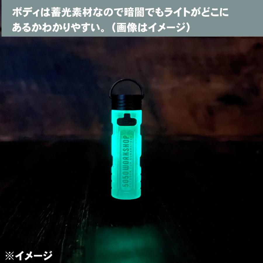 5050WORKSHOP 50/50 workshop MICROLIGHT マイクロライト 充電式 Type-C ランタン フラッシュライト 懐中電灯 ハンディライト キャンプ 車中泊 防災 ...