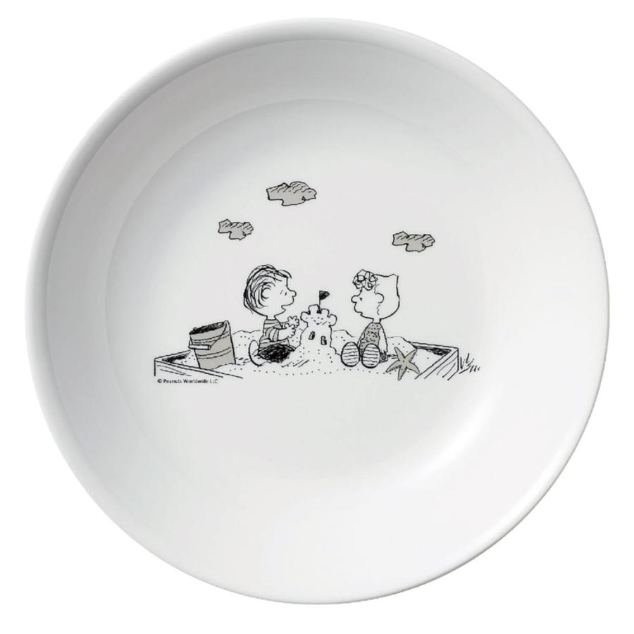コレール CORELLE スヌーピーモノトーン 深皿 J420-SPMT CP-9398 お皿 調理 料理 キッチン用品 台所用品 かわいい 皿 キャラクター皿 家族 ファミリー 新生活 ...