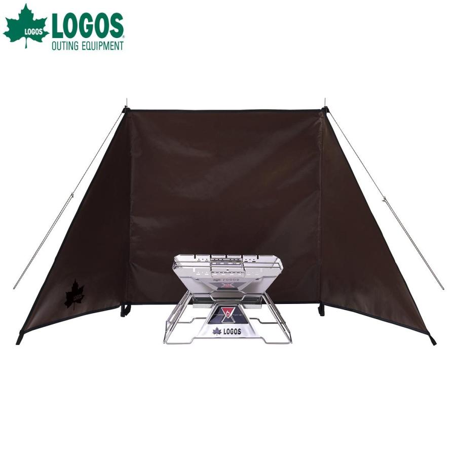 LOGOS（ロゴス） TAKIBI de JINMAKU-BA 焚き火 陣幕 防風 スクリーン