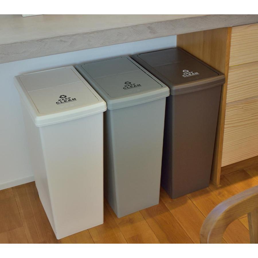 東谷 日本製 スライドペール 45L LFS-763 キッチン ゴミ箱 ダストボックス おしゃれ シンプル ペールカン フタ付 新生活 : オブザベーションズ - 通販 - Yahoo!ショッピング