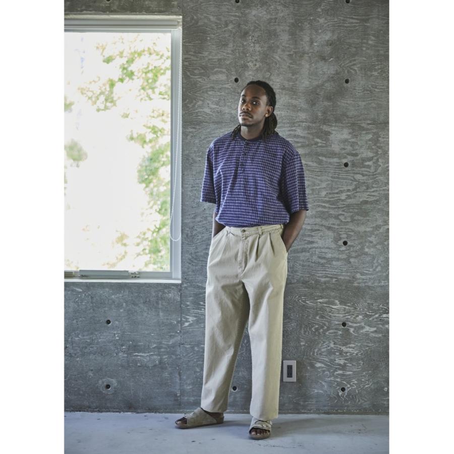 orSlow orslow / TWO TUCK WIDE TROUSERS オアスロウ チノパンツ COUPON配布中 : CASDAY-NET - 通販 - Yahoo!ショッピング