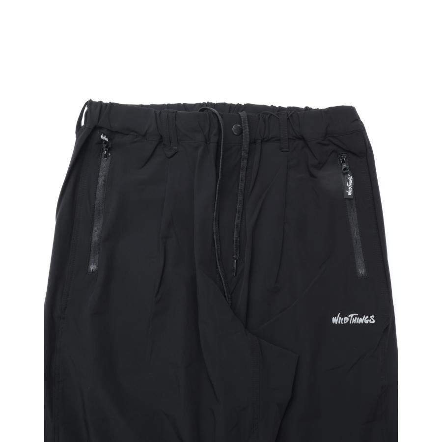 WILD THINGS COUPON配布中 WILD / ラックスパンツ LAX PANTS BLACK ワイルドシングス イージーパンツ ...