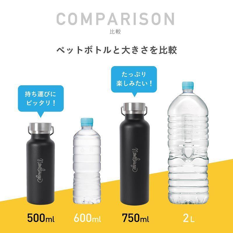 保温保冷 ドリンクボトル 500ml ステンレス 真空二重構造 魔法瓶 水筒 アウトドア namelessage/ネームレスエイジ 5PV ...