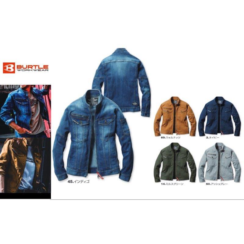 BURTLE バートル デニム ストレッチ ジャケットヴィンテージ スタイル ユニセックス サイズ:4L 5001【正規代理店】 : OCCroom’sヤフー店 - 通販 - Yahoo!ショッピング