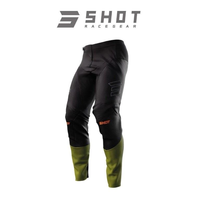 SHOT RACE GEAR ショットレースギア CONTACT コンタクト パンツ ブラック/カーキ 34サイズ A07-11B1-F01-34 : OCCroom’sヤフー店 - 通販 ...