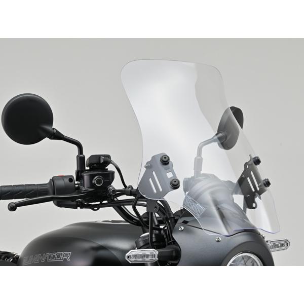 カワサキ エリミネーターSE('24)専用 Daytona バイク用 スクリーン クランプバー付き ウインドシールド RSシリーズ ロング ...