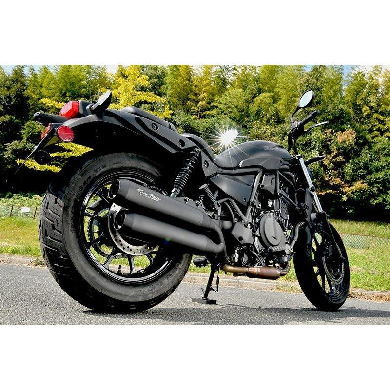 カワサキ エリミネーター400/SE 8BL-EL400A BEAMS マフラー パワーヘッダー W 政府認証? マットブラックバージョン ビームス G434-23-001 : g434-23 ...