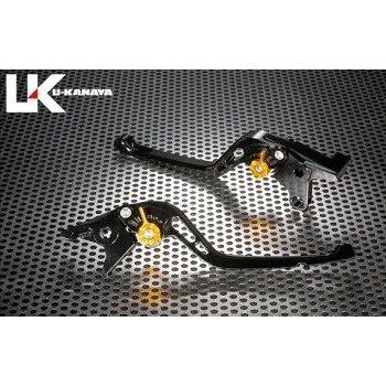 スタンダードタイプ ショートアルミビレットブレーキレバー レバーカラー：レッド アジャスターカラー：シルバー U-KANAYA (ユーカナヤ) HO104-042-0205-03 :HO104 ...