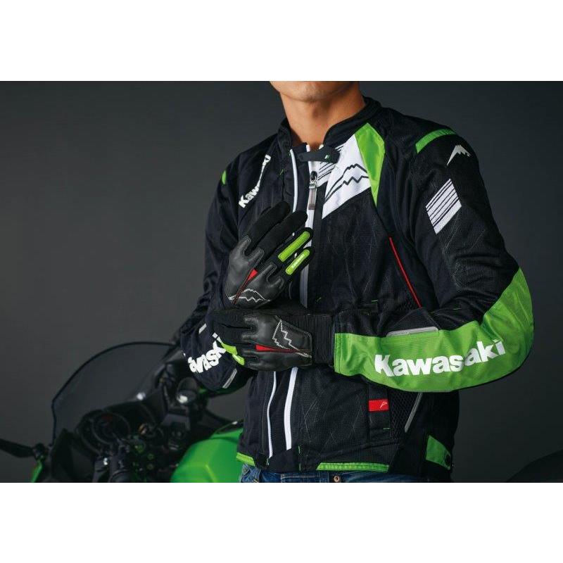 KAWASAKI カワサキ純正 エアーコレクトグローブ Sサイズ ブラック/グリーン J8002-2096 :J8002-2096:OCCroom’s - 通販 - Yahoo!ショッピング