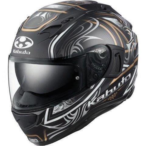 OGK Kabuto オージーケー カブト フルフェイス ヘルメット KAMUI-3 カムイ3 ジャグ フラットブラックゴールド XL (61-62cm) : OCCroom’sヤフー店 ...