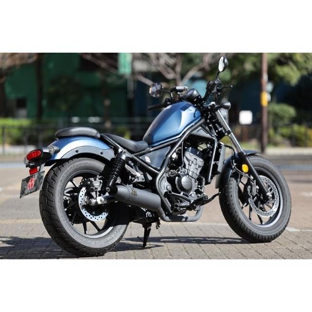 レブル 250(2BK-MC49) POWER BOX(パワーボックス) スリップオンマフラー 耐熱ブラック ステンレス SP忠男 SPtadao RE2-PB-04 : re2-pb-04 ...