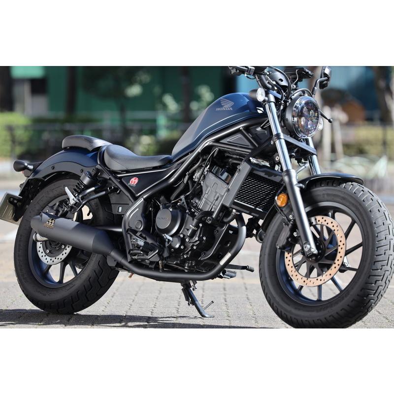 レブル 250(2BK-MC49) SP忠男 SP Tadao POWER BOX(パワーボックス) 耐熱ブラック スリップオンマフラー ステンレス RE2-PB-04 :RE2-PB-04 ...