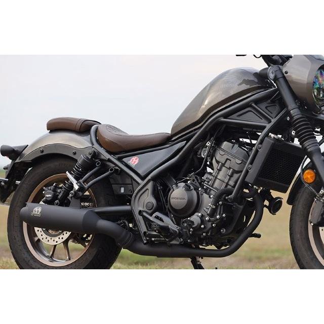 SP忠男 Sptadao HONDA REBEL250( 23 ) POWER BOX サイレンサー ブラックエディション RE2-PB-24 ...
