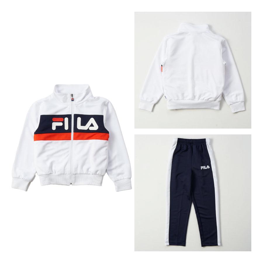 FILA ジャージ キッズ 子供 上下セット セットアップ 長袖 FILA ジャージ キッズ 子供 上下セット セットアップ 長袖