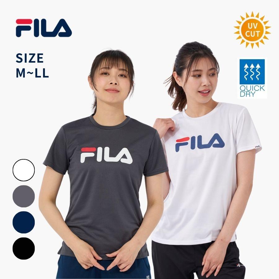 FILA フィラ FILAレディース 半袖 ロゴ Tシャツ419639 : OCEANweb Yahoo! JAPAN店 - 通販 - Yahoo!ショッピング
