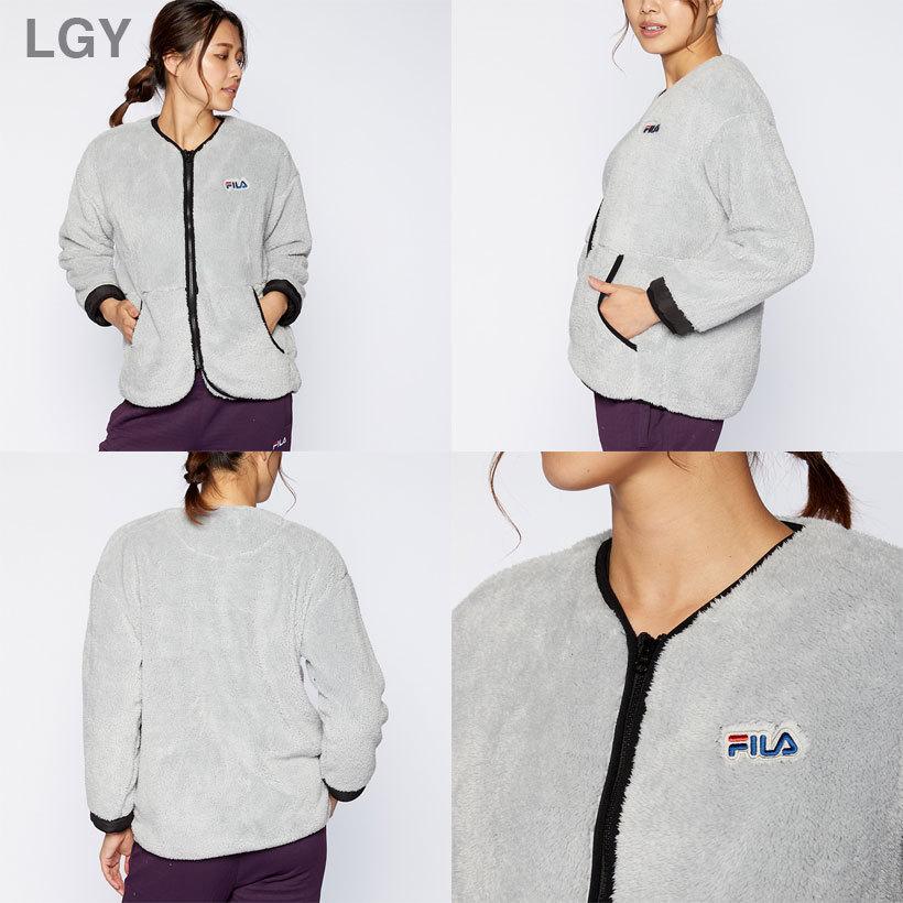 FILA レディース アウター ボア 保温 蓄熱 サーモソーラー フルジップ 防寒 暖かい カジュアルウェア スポーツ フィラ 441607 ...