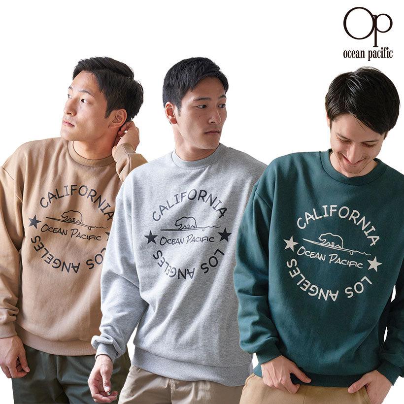 Ocean Pacific OP メンズ クルースウェット ワンマイルウェア 531045 SALE : OCEANweb Yahoo! JAPAN店 - 通販 - Yahoo!ショッピング