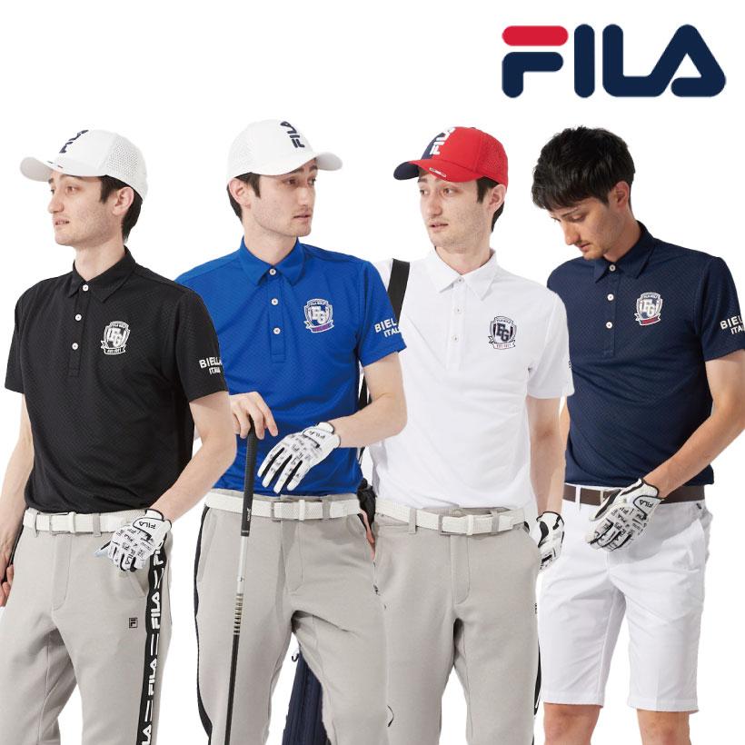 FILA GOLF メンズ 半袖ポロシャツ 吸汗速乾 フィラ ゴルフ 741678 : OCEANweb Yahoo! JAPAN店 - 通販 - Yahoo!ショッピング