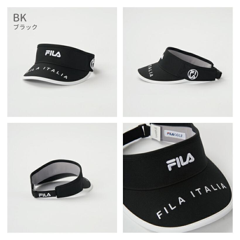 FILA レディース サンバイザー 帽子 ロゴ 刺繍 再生ポリエステル素材 吸汗速乾 ドライ GOLF フィラ 753922 : OCEANweb Yahoo! JAPAN店 - 通販 ...
