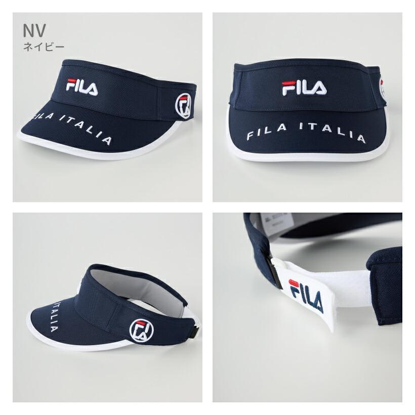 FILA レディース サンバイザー 帽子 ロゴ 刺繍 再生ポリエステル素材 吸汗速乾 ドライ GOLF フィラ 753922 : OCEANweb Yahoo! JAPAN店 - 通販 ...